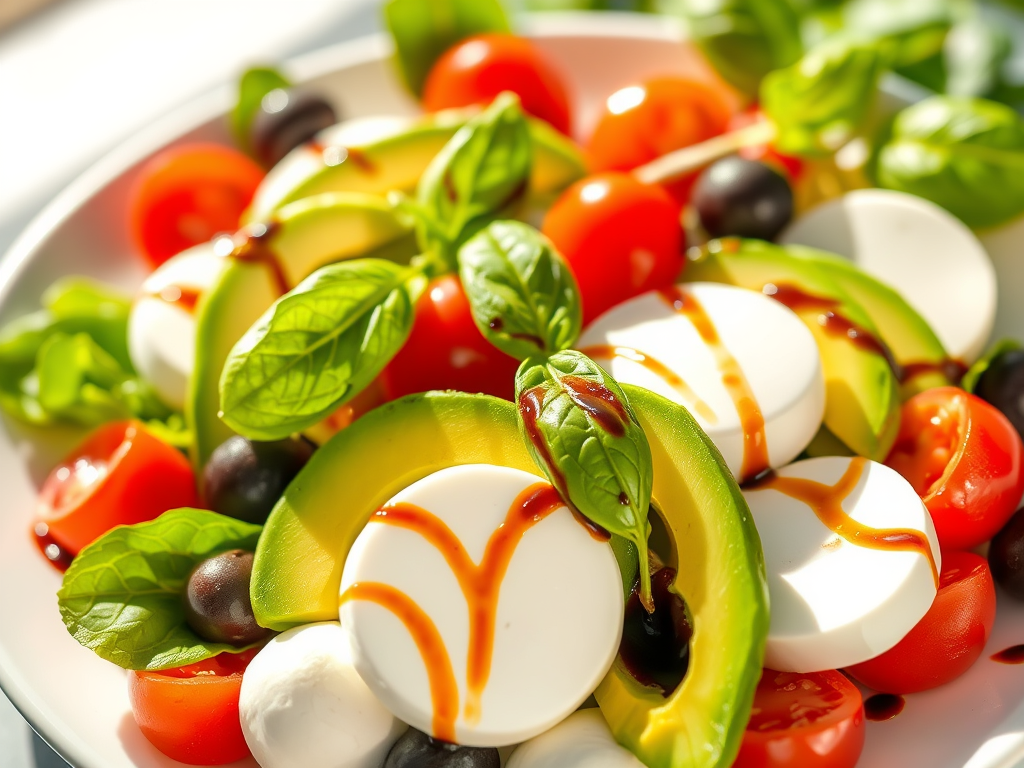 Avocado Caprese Salad – Ali's Kitchen
